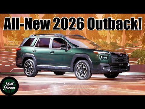 The All-New 2026 Subaru Outback and Outback Wilderness Are Here!
