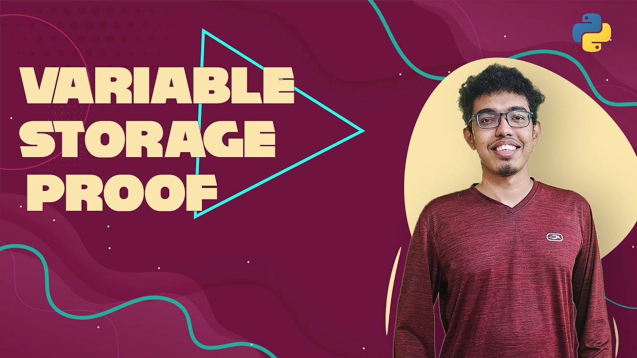 6. Variable Storage Proof |  Python  Malayalam Tutorial