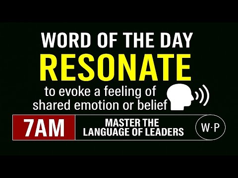 How to Make Your Words Resonate and Inspire Action | Word #13 | Public Speaking Tips