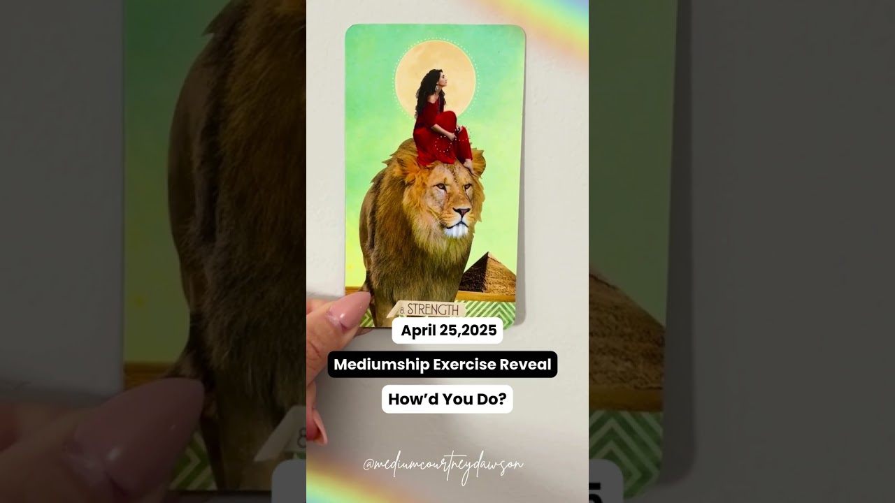 Mediumship Exercise Reveal - April 25,2025