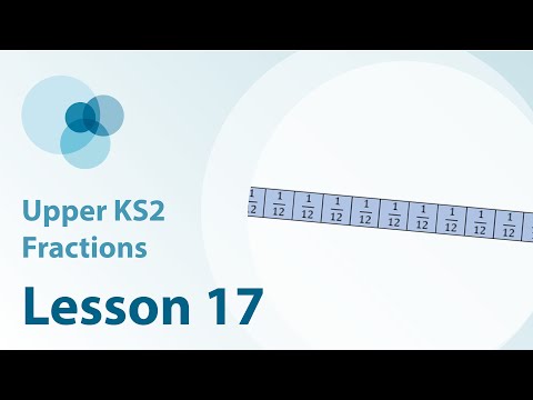 17. Expressing an improper fraction in its simplest form – method 2