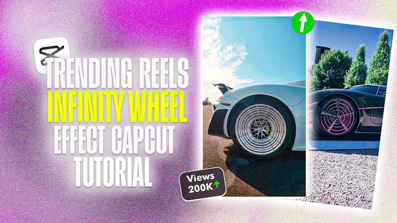CAPCUT - Infinity wheel effect Tutorial *EASY*
