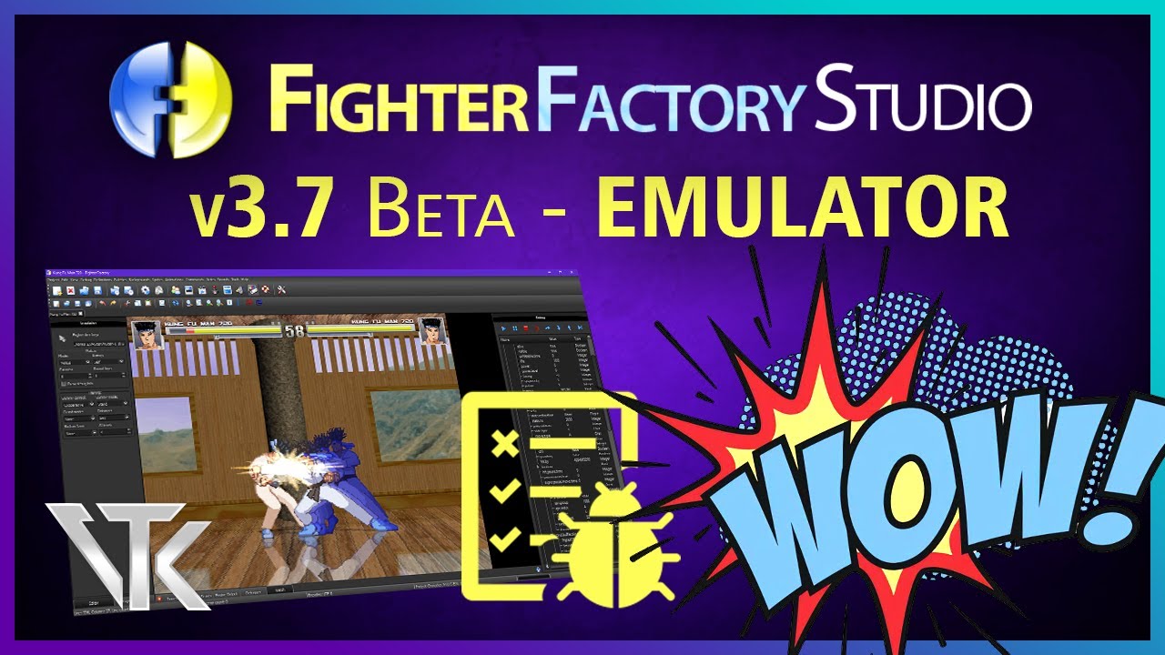 Fighter Factory Studio 3.7 Beta - EMULATOR