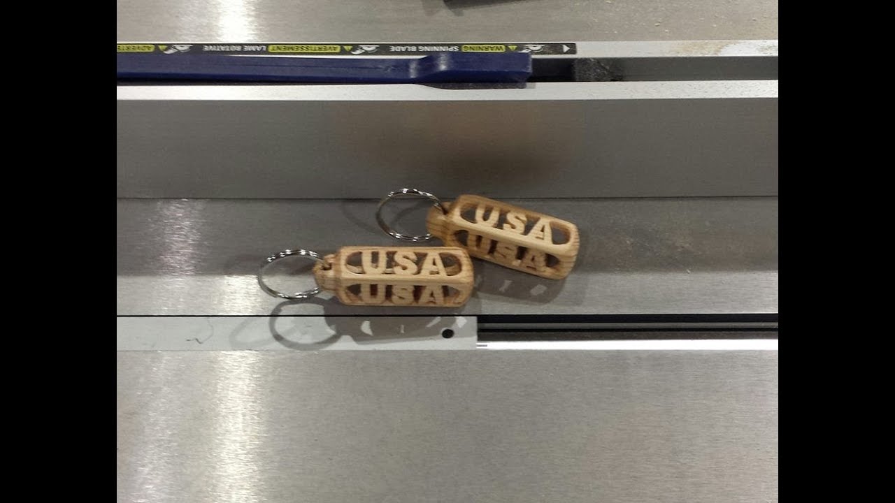 DIY U.S.A. Keychain