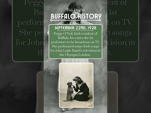 #OnThisDay In 1928, Buffalo Resident Peggy O'Neil Becomes 1st Performer Broadcast on TV
