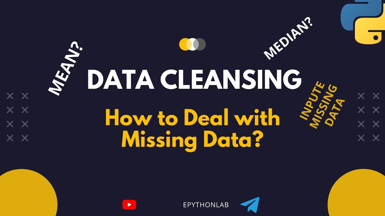 How to Deal with Missing Data in Python  | How to Fill Missing Values