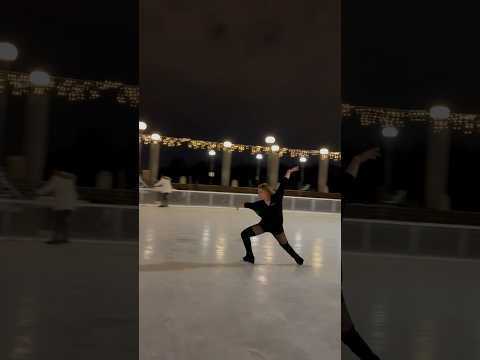 Skating to Voilà by Barbara Pravi in Washington, DC #figureskating #iceskating #voila #washingtondc
