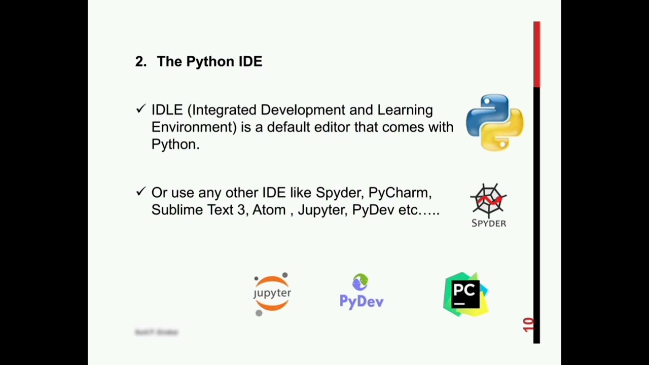 Introduction to Python Programming...... PowerPoint presentation on Introduction to python