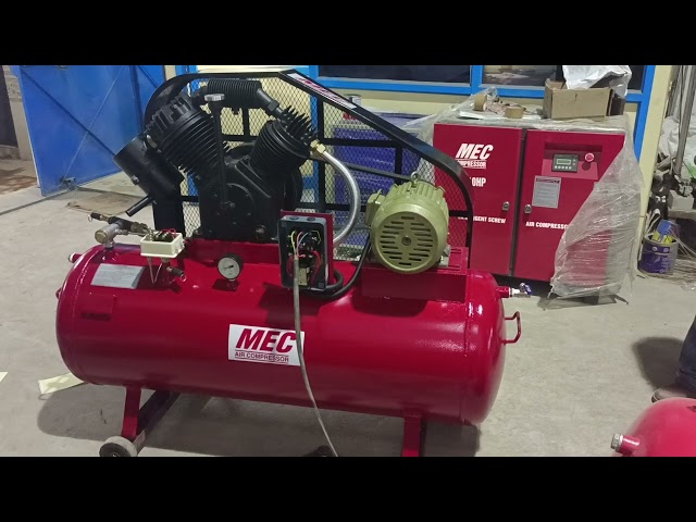 Two Stage Air Compressor - DCA 11 Two Stage Double Cylinder Air ...