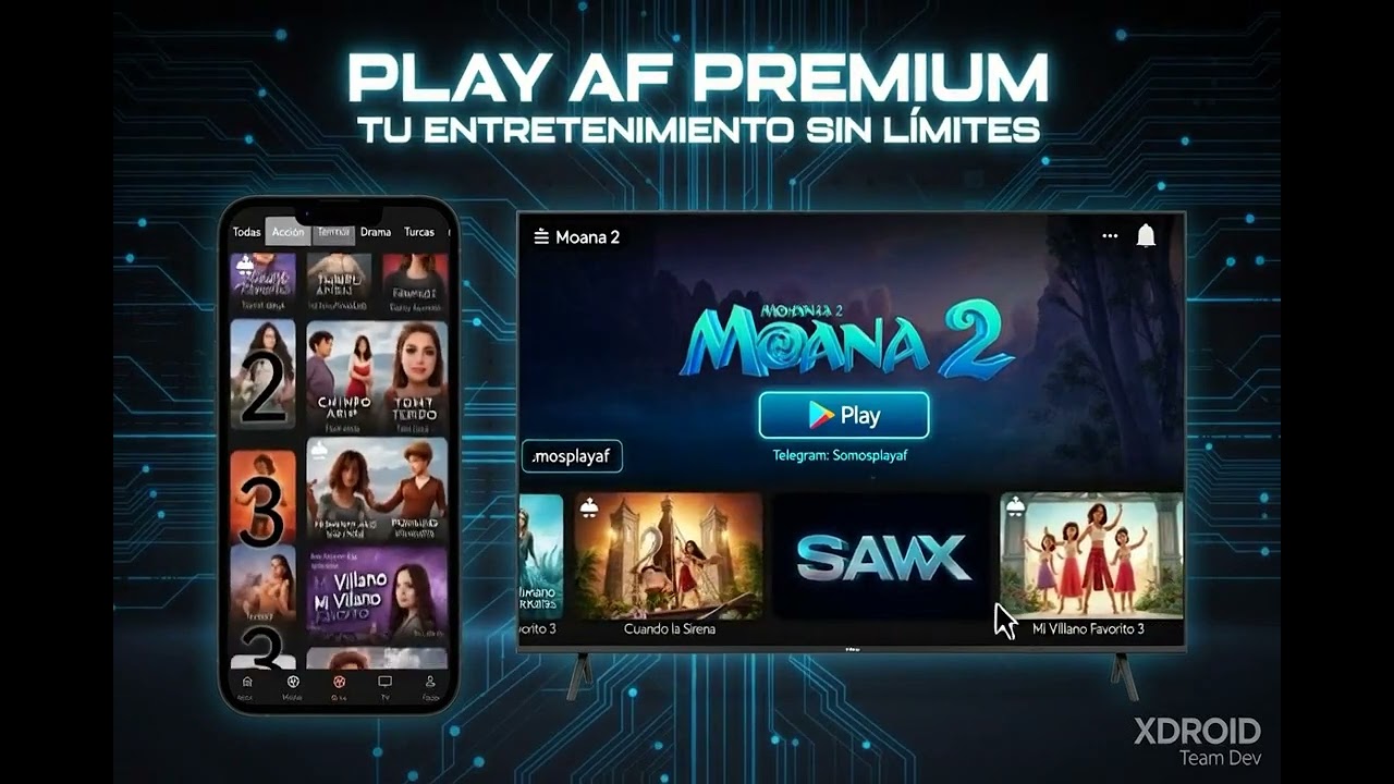 ¡Descubre la Nueva Versión de Play AF Premium APK 2026! 🎥 Películas y Series Gratis Sin Límites