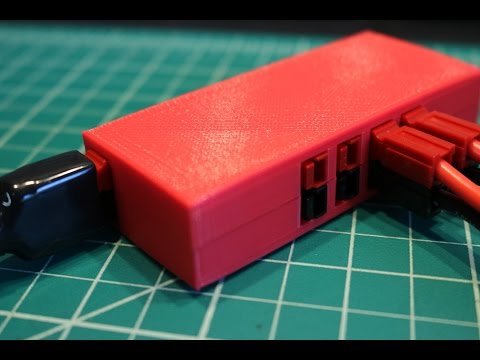 3D Printed Powerpole Distribution Box – Santa Barbara Amateur Radio Club