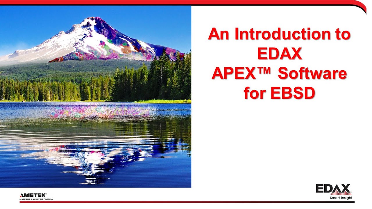 An Introduction to APEX Software for EBSD