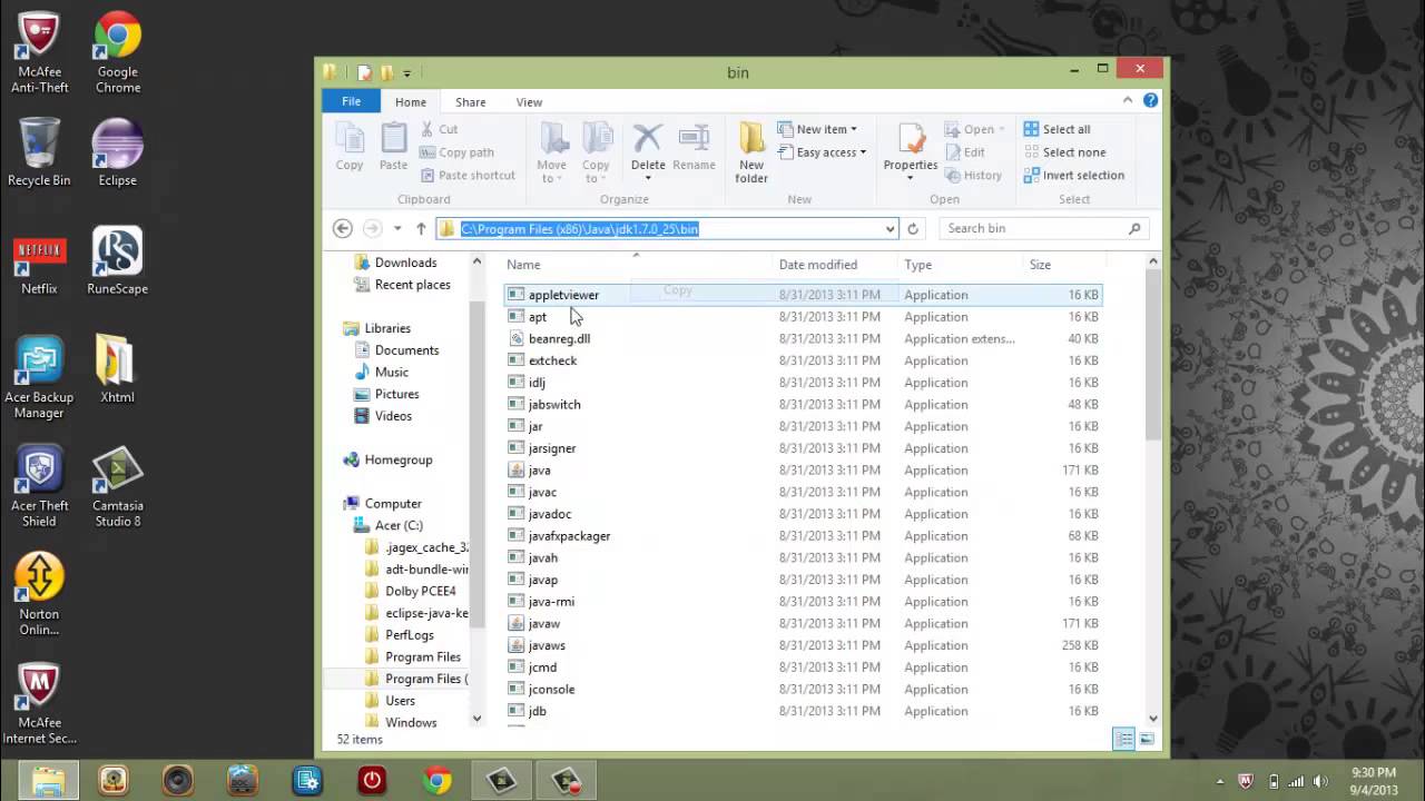 Android Programming Tutorial #1 - Install Java JDK + Eclipse
