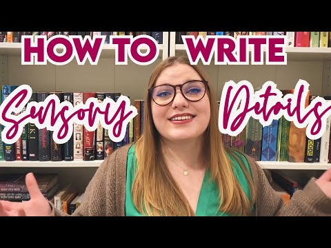 How to Write Sensory Details ✨✏️ {writing advice}