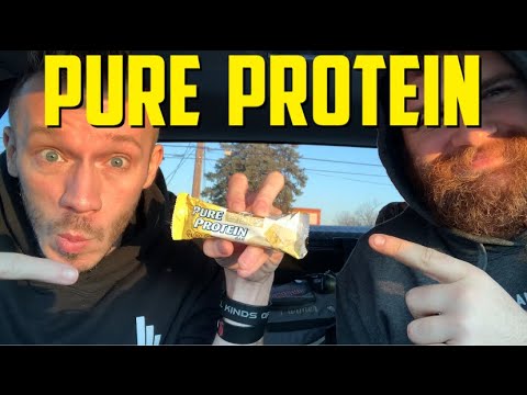 Pure Protein Bar REVIEW | Lemon Cake