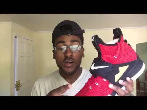 NIKE LEBRON 15 “RED DIAMOND TURF” REVIEW