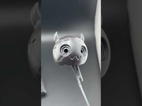 Little Stealthy Boy Toy designed in Plasticity, 3d sculpted in Nomad 3d print Form 4 by @formlabs