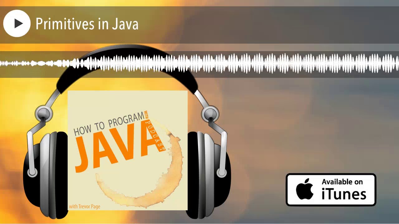 Primitives in Java