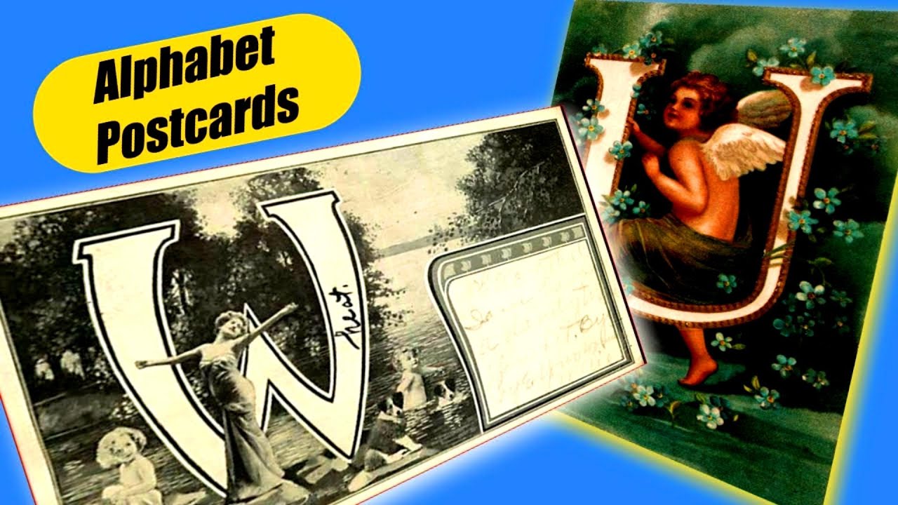 Alphabet Postcards Look Amazing!