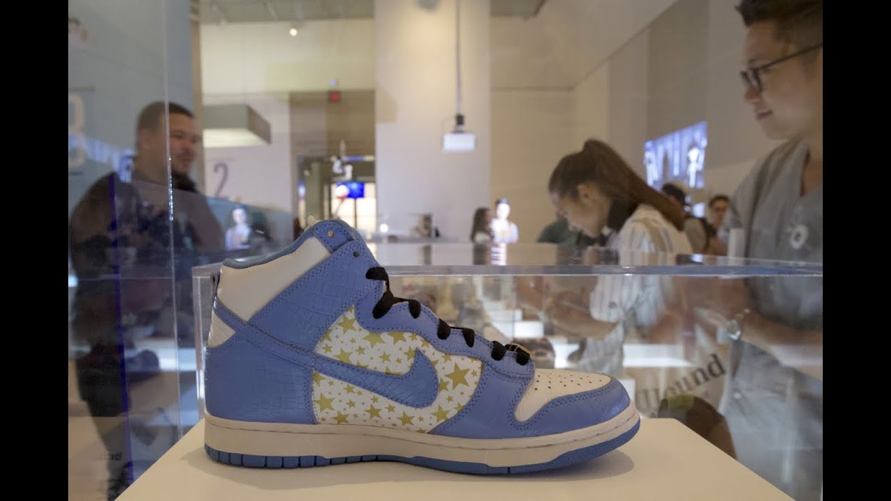 Museum exhibit celebrates America's sneaker culture