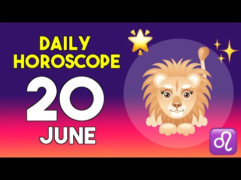 Leo horoscope today - June 20, 2025