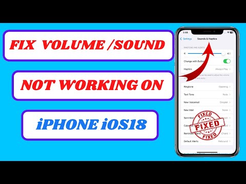 Comment réparer le volume qui ne fonctionne pas sur iPhone iOS 18 (correction du son du haut-parl...