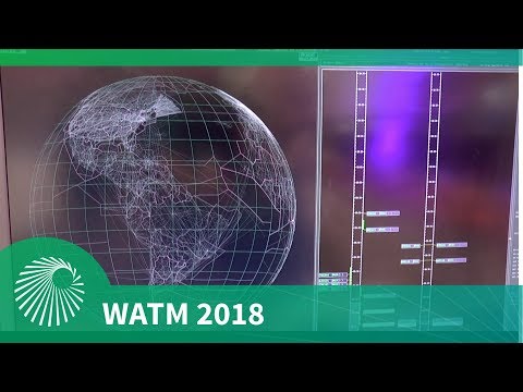 WATM 2018: Azimut 'Galaxy' three dimensional Air Traffic Management System