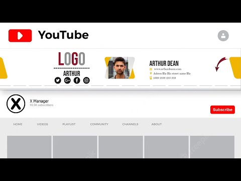 How to Upload YouTube Channel Art (with Correct Banner Size) Xmanager