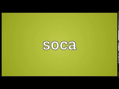 Soca Meaning 2 | Wordogram