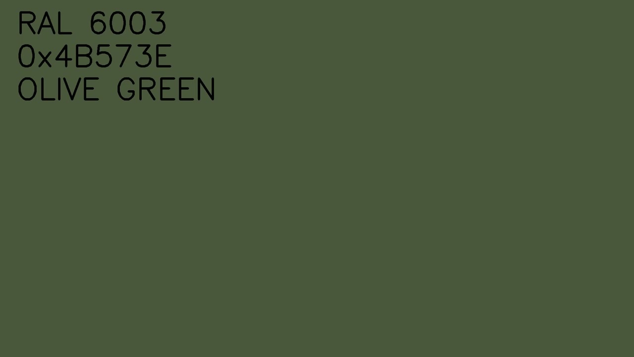 RAL 6003