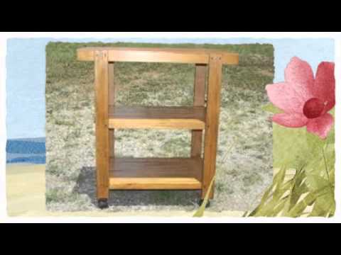 microwave cart