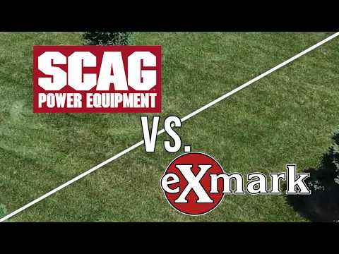 Scag Tiger Cat II vs Exmark Lazer E Series belts and idler arm comparison