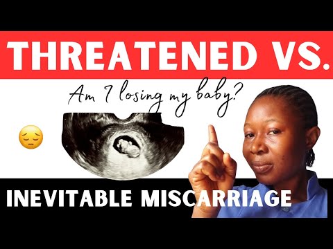 Threatened Vs. Inevitable Miscarriage/ Pregnancy Loss
