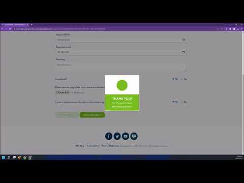 Registration Portal: Dashboard Walkthrough