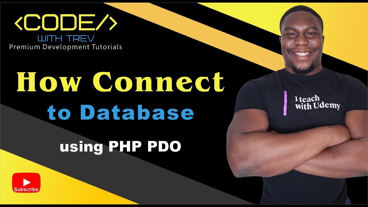 How To Connect to Database using PHP PDO | Trevoir Williams