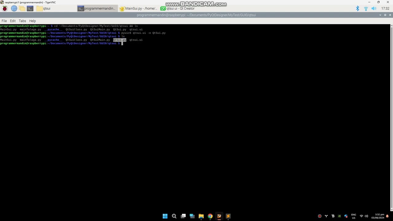 Convert UI (Qt Creator) to Python