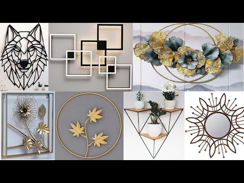 Wall mounted metal décor and metal art ideas as welding project ideas for beginners /welding ideas