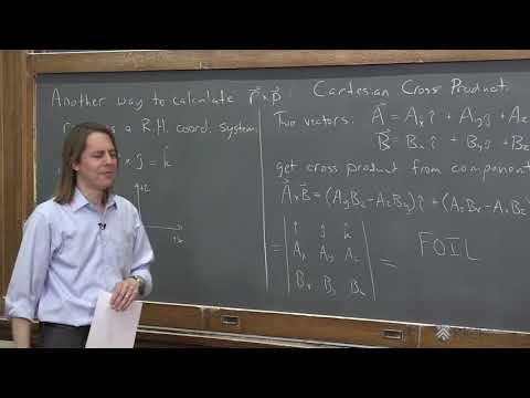 PHYS 101 | Rough Angular Momentum 4 - Calculating Angular Momentum: Renee de Cartesian