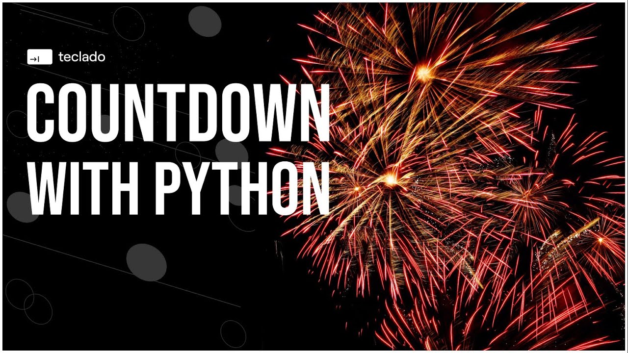 Make a New Year Countdown Timer with Python!