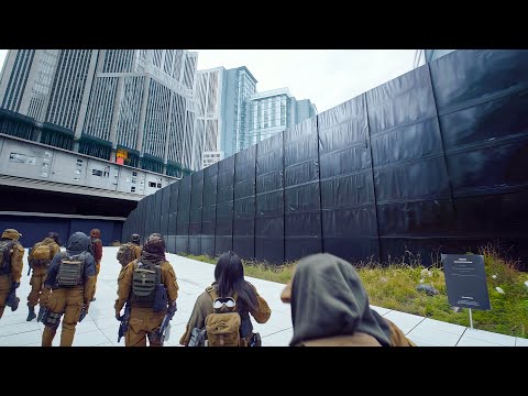 Government Tries to Hide a Zombie Outbreak by Building Huge Walls In The Middle of The City