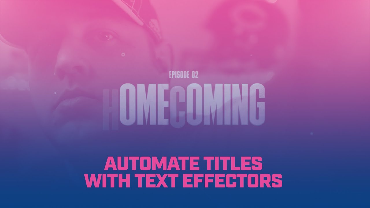 Text Animators for Beginners With A Workflow Tip - After Effects Type Tutorial