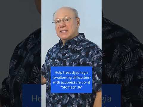 #dysphagia - Acupressure in 60 Seconds