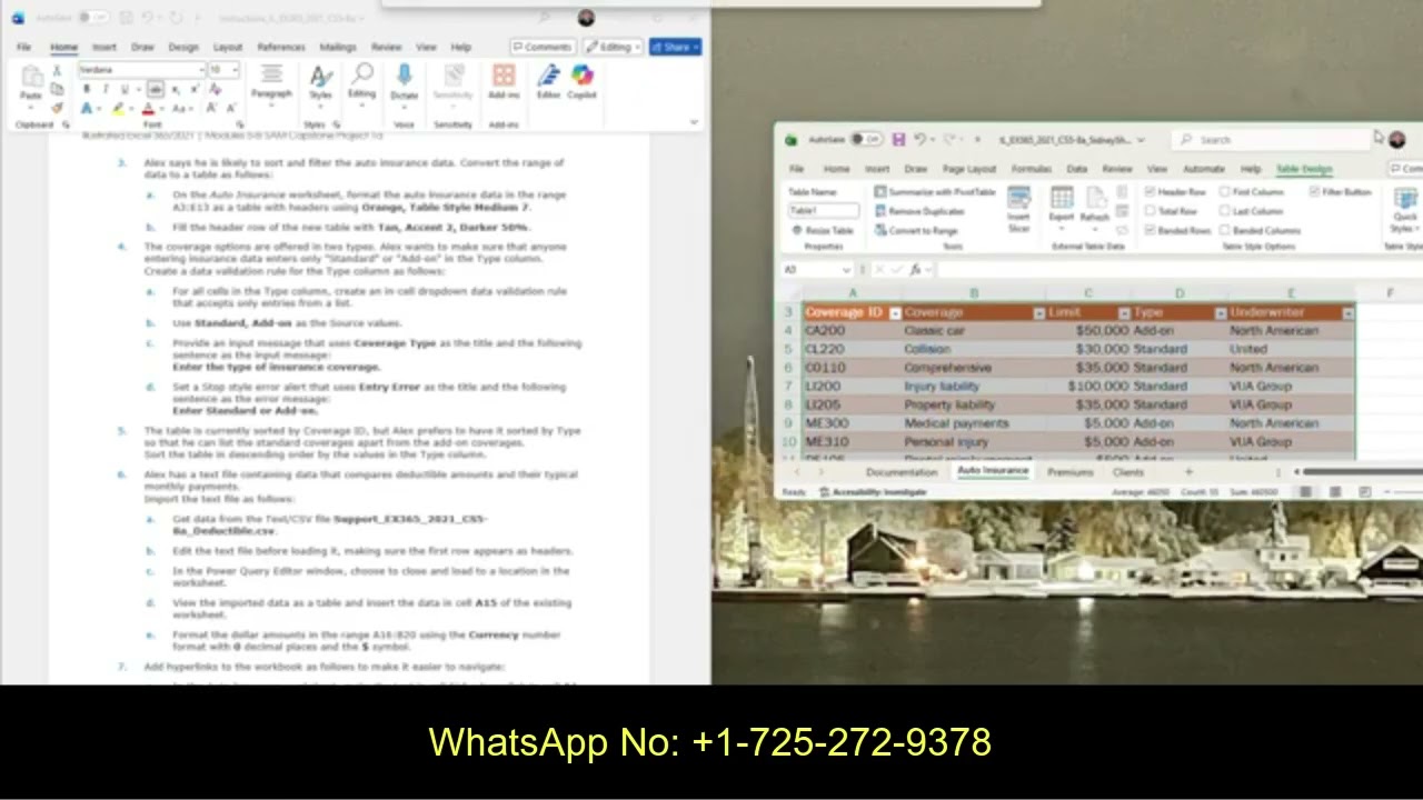 Excel Module 5-8 Capstone Project | CTC Casualty Ln Full Solution (Step-by-Step Guide)
