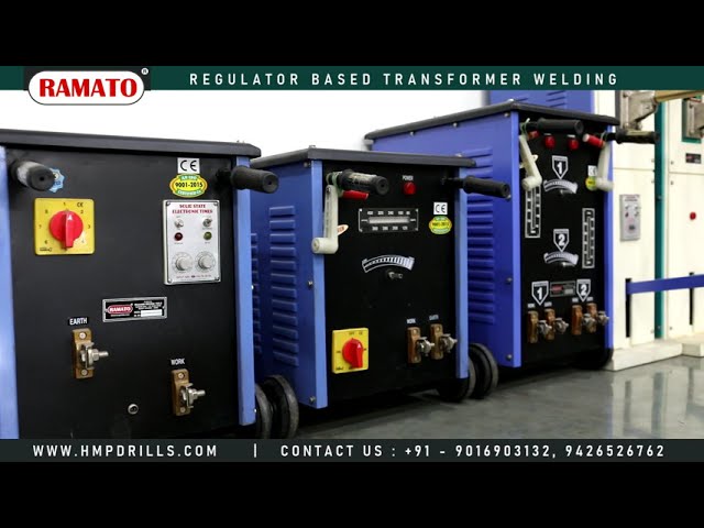 Transformer Welding Machines - RAMATO 300A (1 And 2 Phase) Air Cooled ...