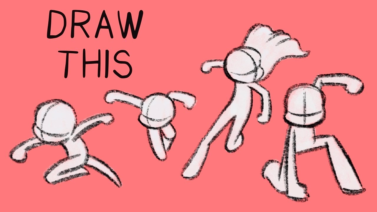 How to Draw 13 Superhero Base Poses!