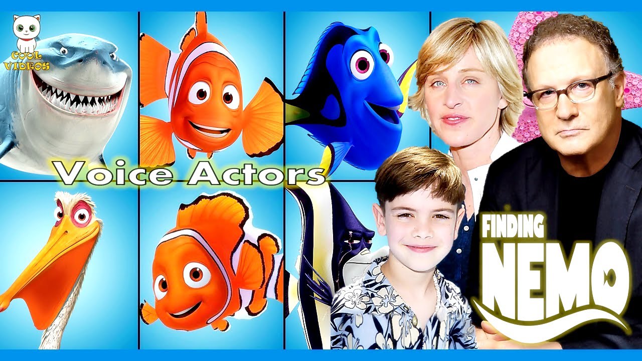 Voice Actors -  Finding Nemo 2003