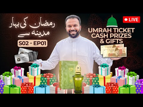 Ramadan Ki Bahar Madina Se Live With Zubair Riaz Se 02 - Ep 01