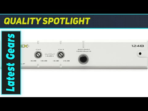 Aphex 124B: The Ultimate Audio Level Converter for Pro & Consumer Gear