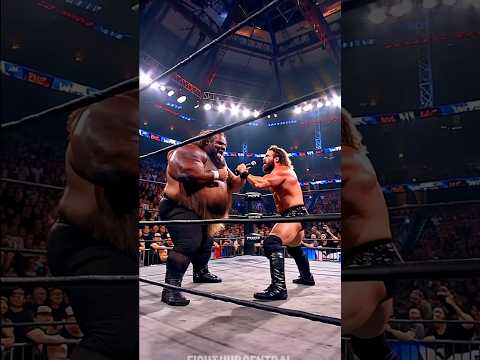 When wrestlers Face Scary Giants #wwe #www #sports #wrestling #usa #trending #shorts