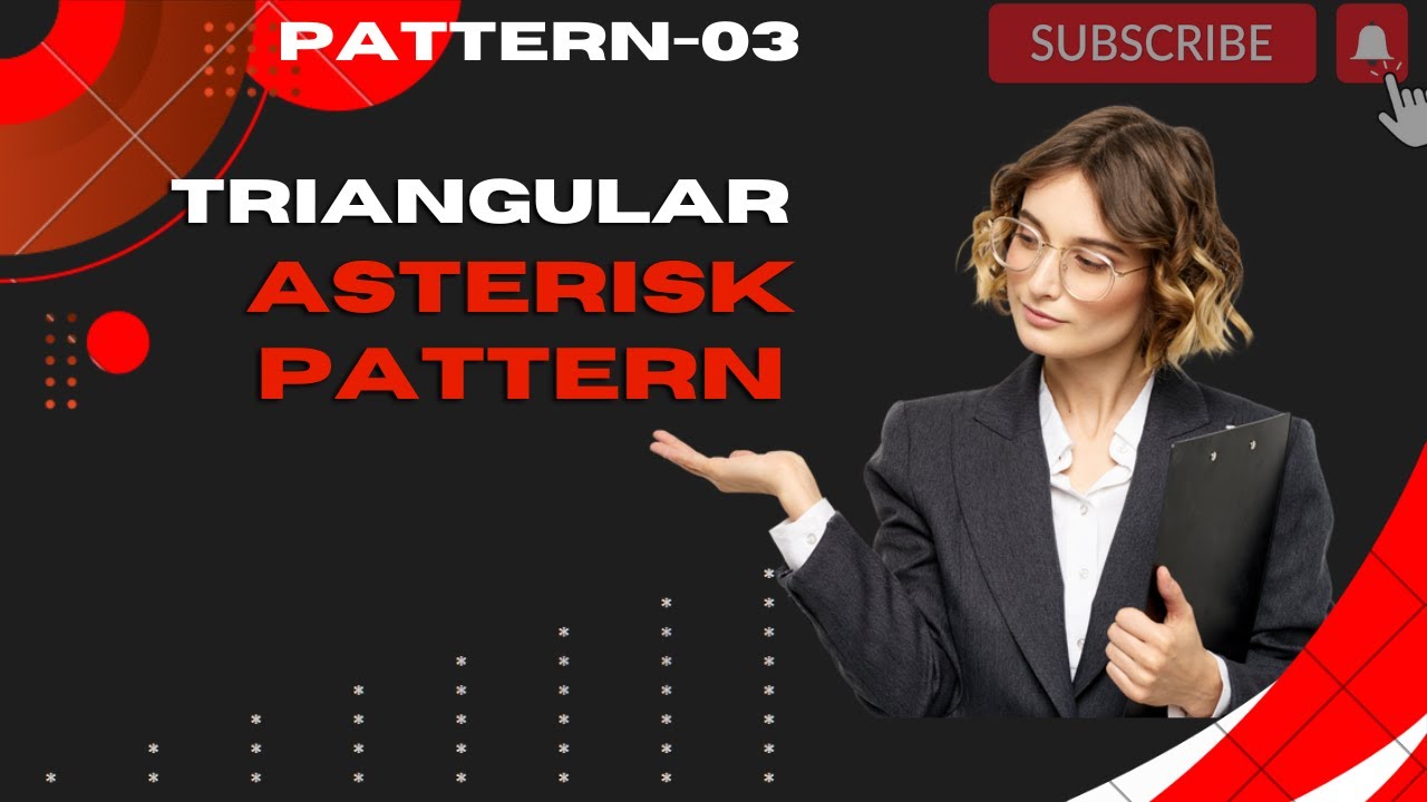 Pattern-03 || Triangular Asterisk Pattern with the help of python ||#dsa #python #programming#coding